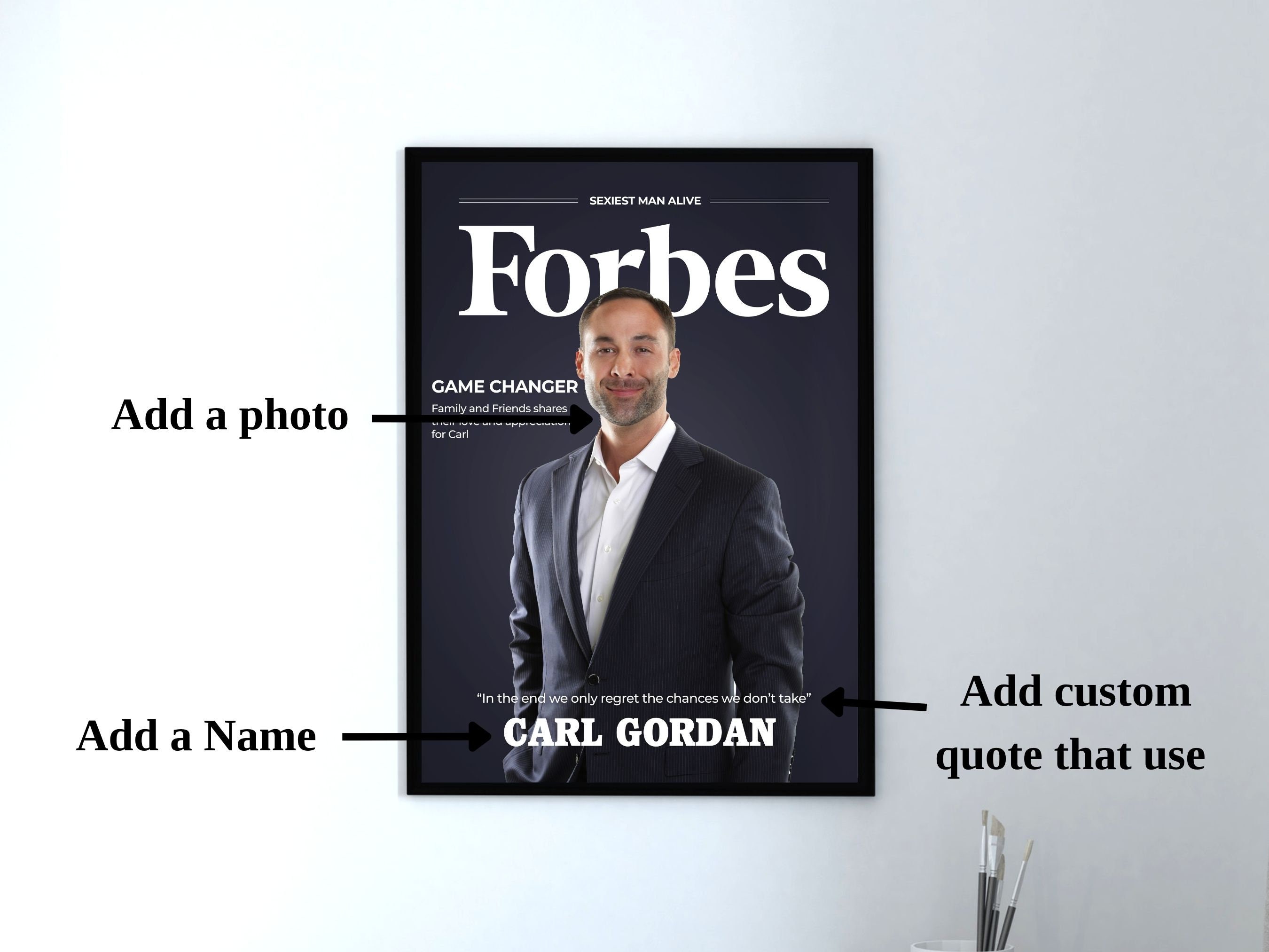 Personalized Magazine Cover | Forbes Magazine Cover | Vogue Magazine ...