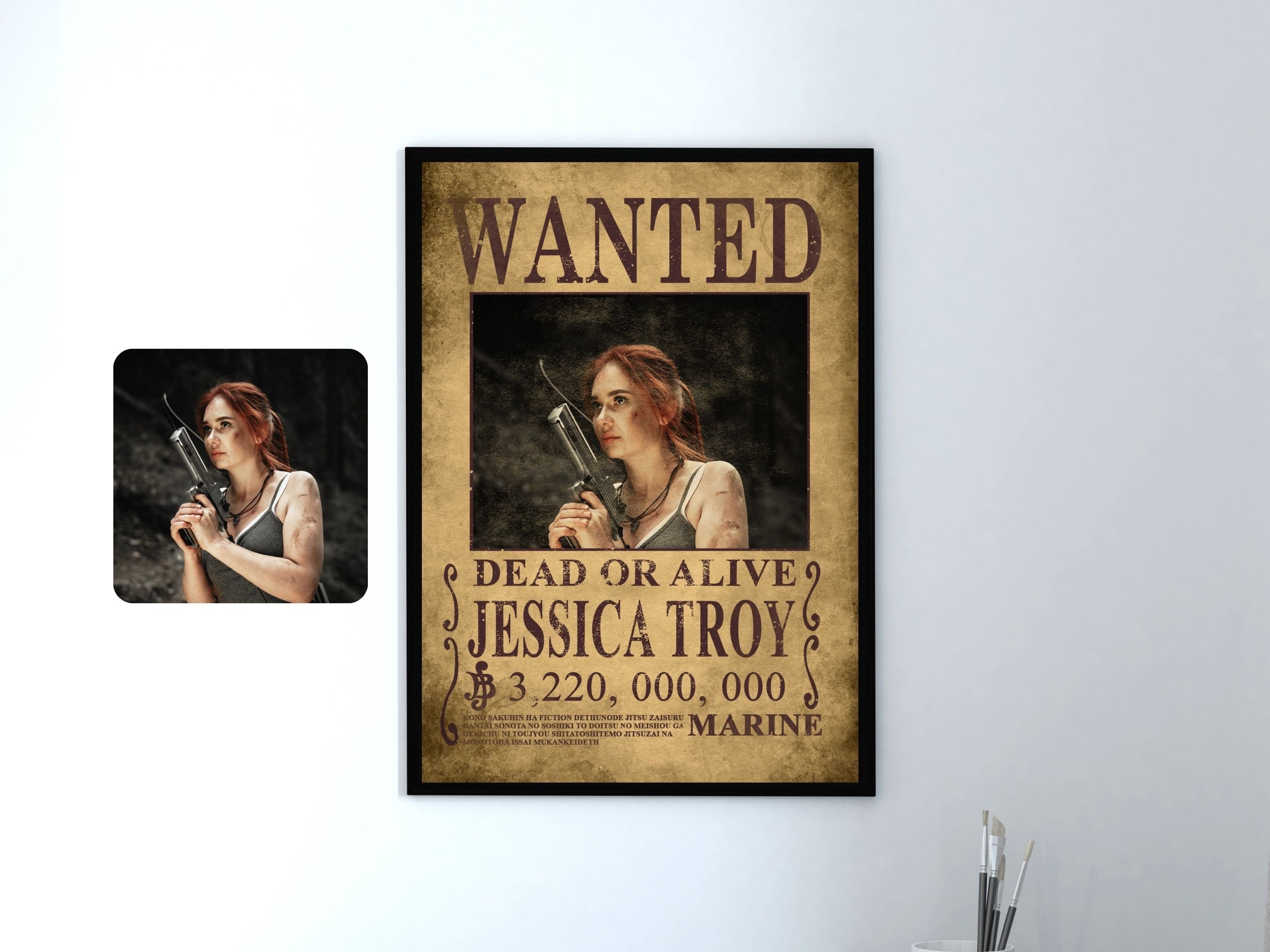 One Piece Wanted Poster | Pirate Wanted Poster | Funny Wanted Poster ...