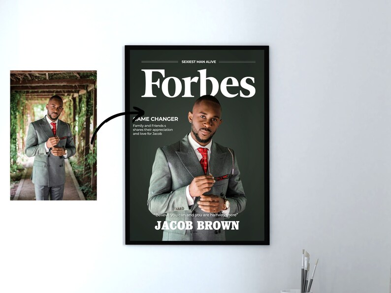 Personalized Magazine Cover | Forbes Magazine Cover | Vogue Magazine ...