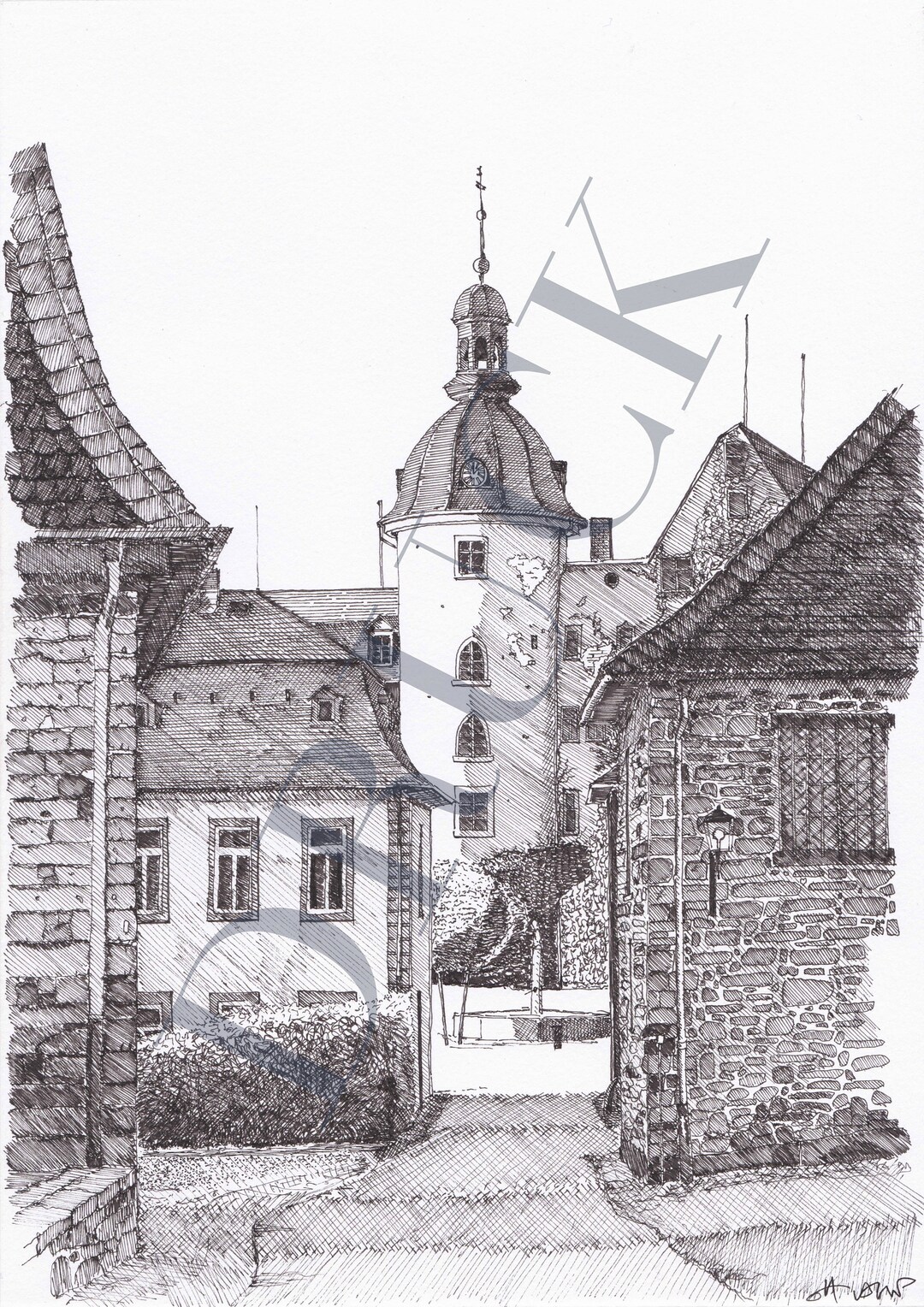 Laubach Castle - Etsy