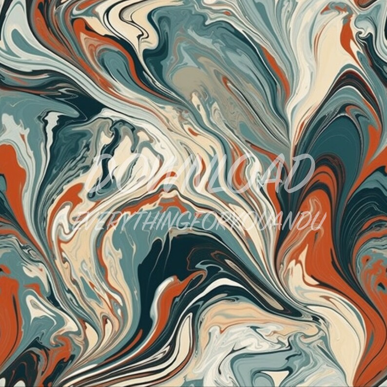 12 Seamless Liquid Marble Patterns - Etsy