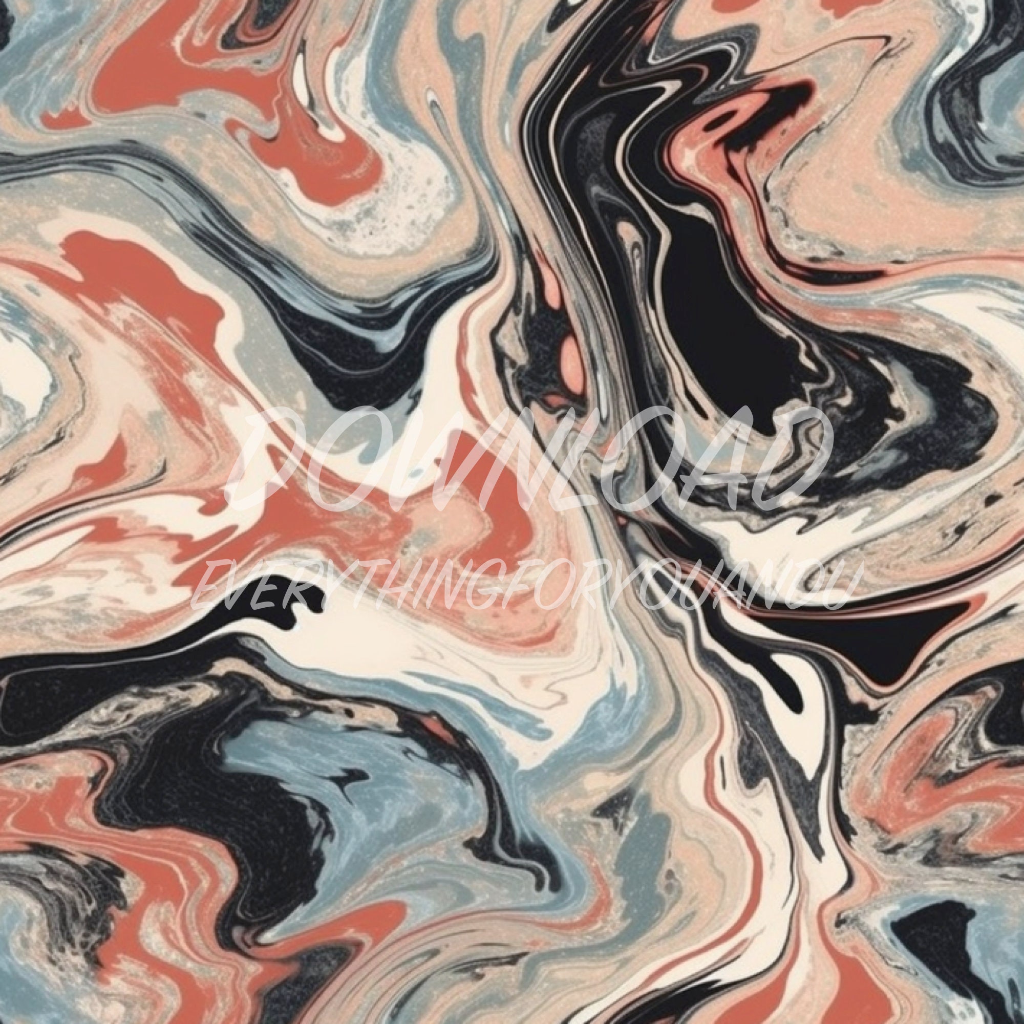12 Seamless Liquid Marble Patterns - Etsy