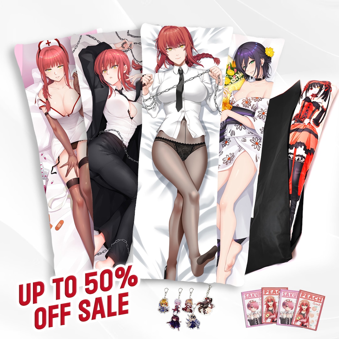 Custom Made Body Pillow Cover Devil Controlling Waifu Anime Fan Art Design Dakimakura Hugging