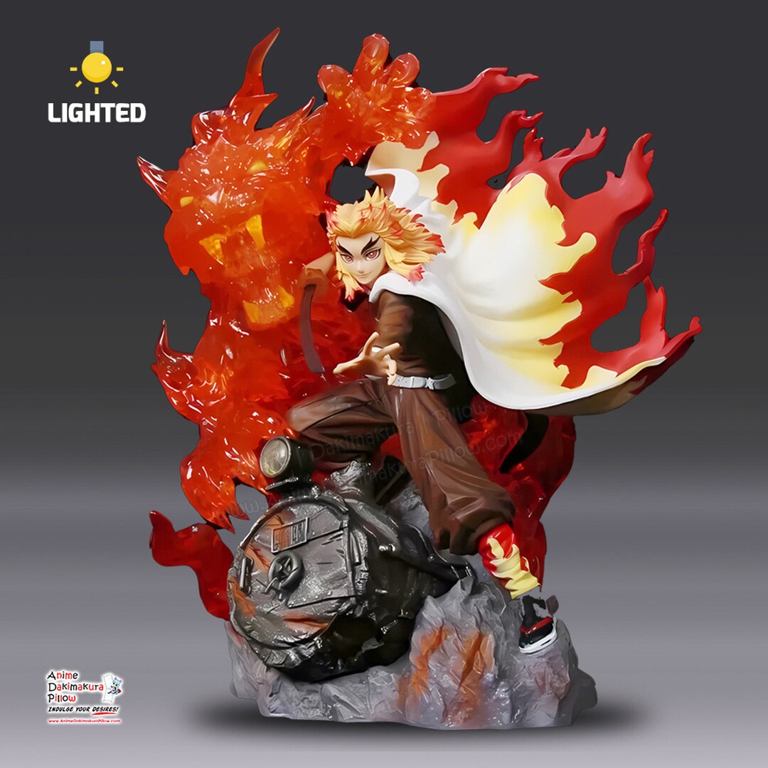 Anime Demon 3D Painted Clay Figure Custom Statue Sculpture Figurine ...