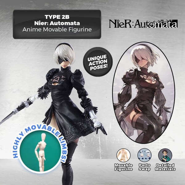 Nier Automata Action Figure - Etsy
