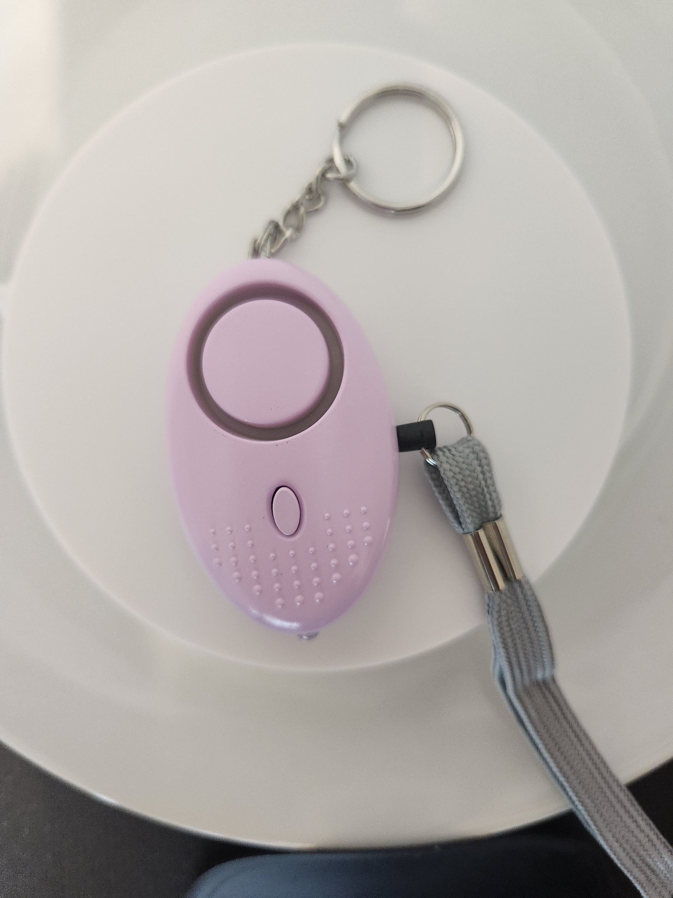 Safety Alarms With LED Light Keychain, Safety Pocket Device, Self ...