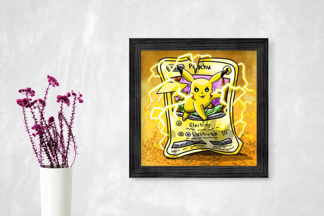 Pokemon Artful Wall Art Poster Gallery Digital Prints 8x8 - Etsy