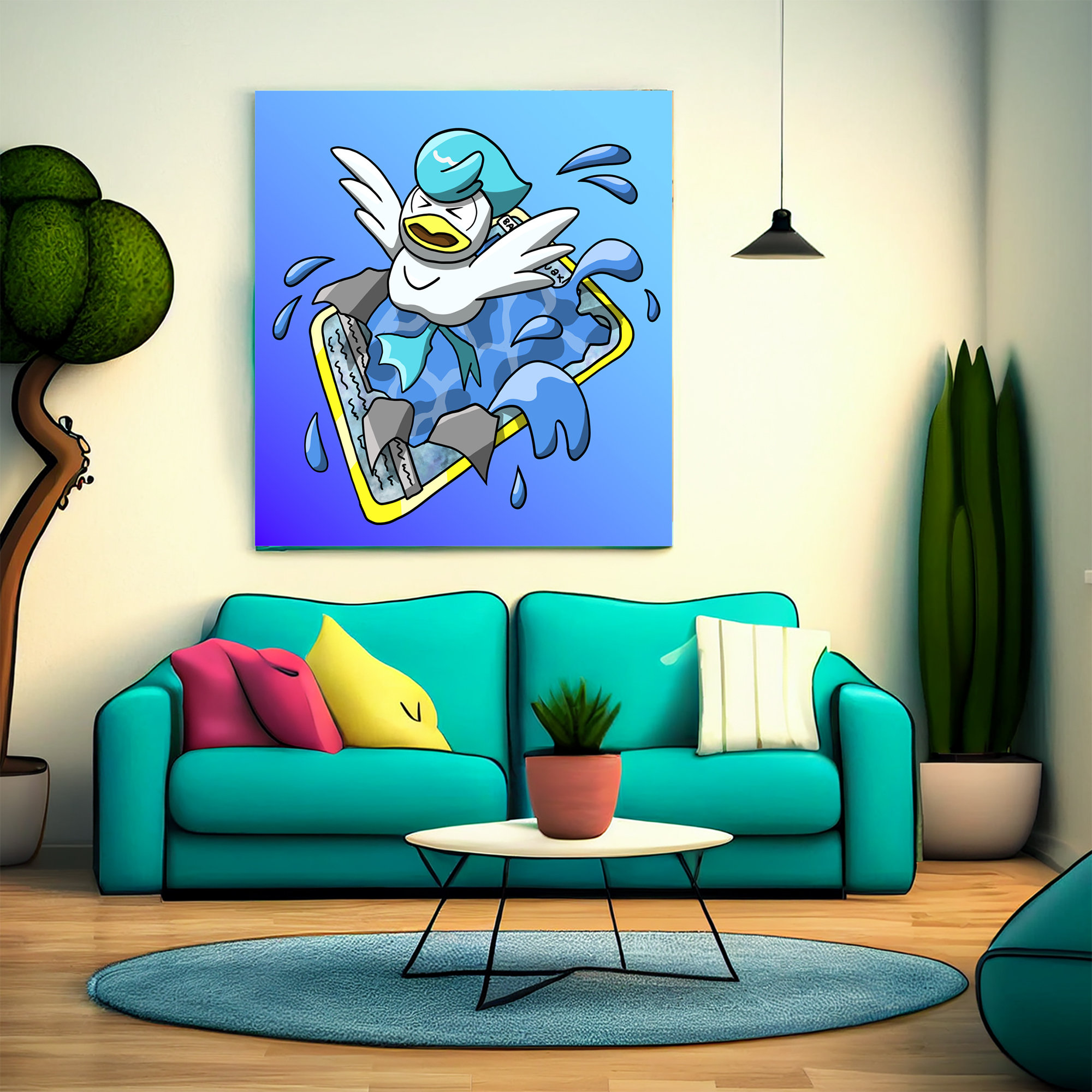 Pokemon Wall Art Poster Gallery Digital Prints 8x8 12x12 Quaxly - Etsy