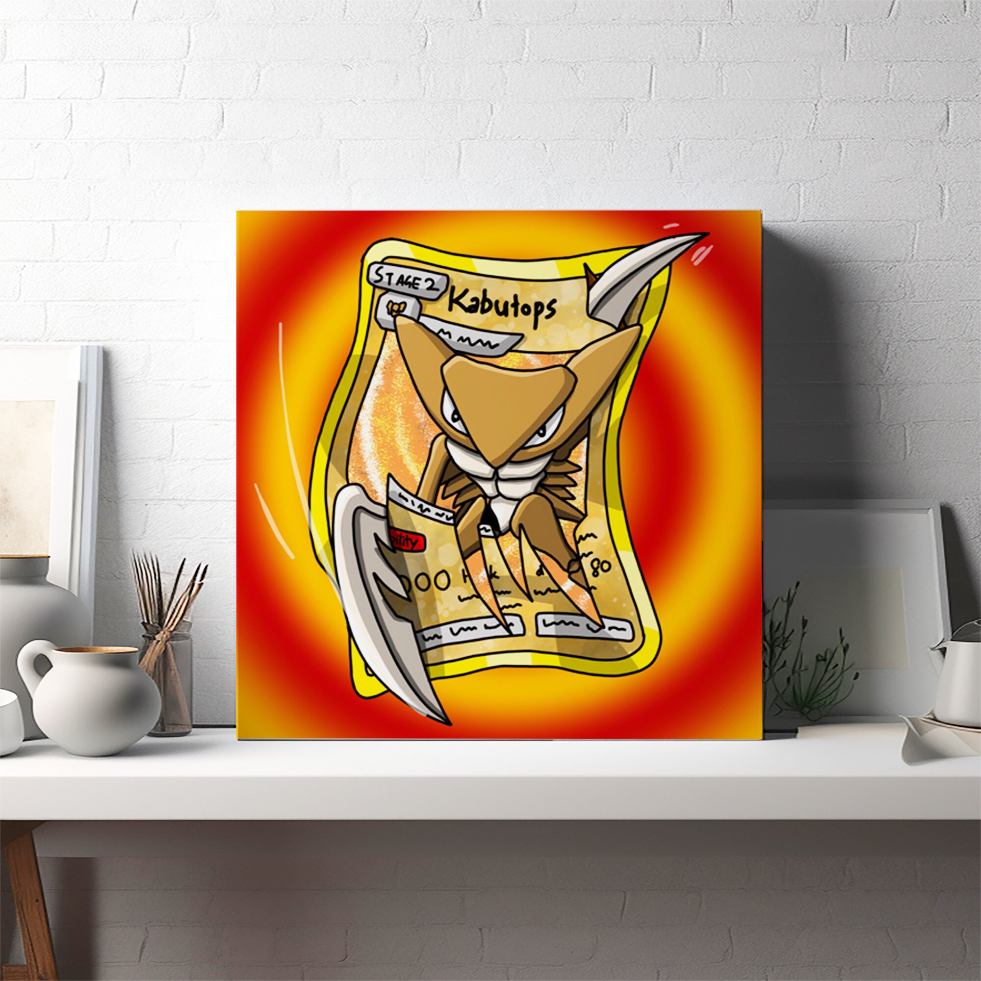 Pokemon Wall Art Poster Gallery Digital Prints 8x8 12x12 - Etsy