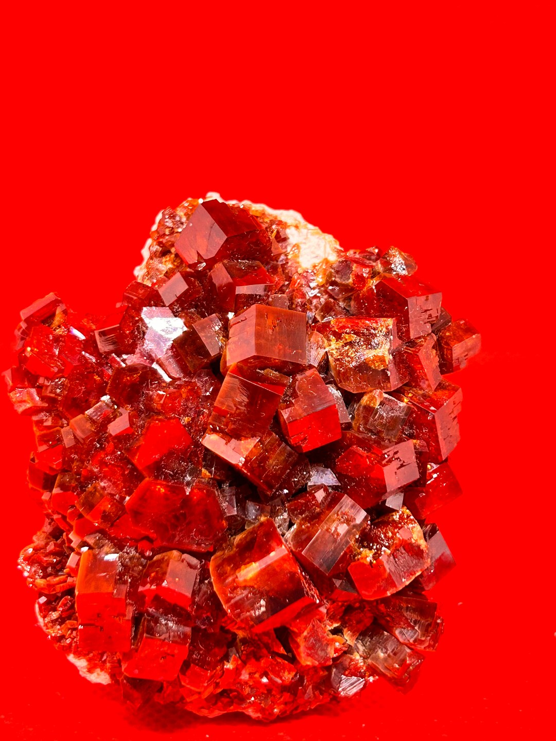 Raw Vanadinite Crystal Moroccan - Natural Mineral Specimen - Etsy