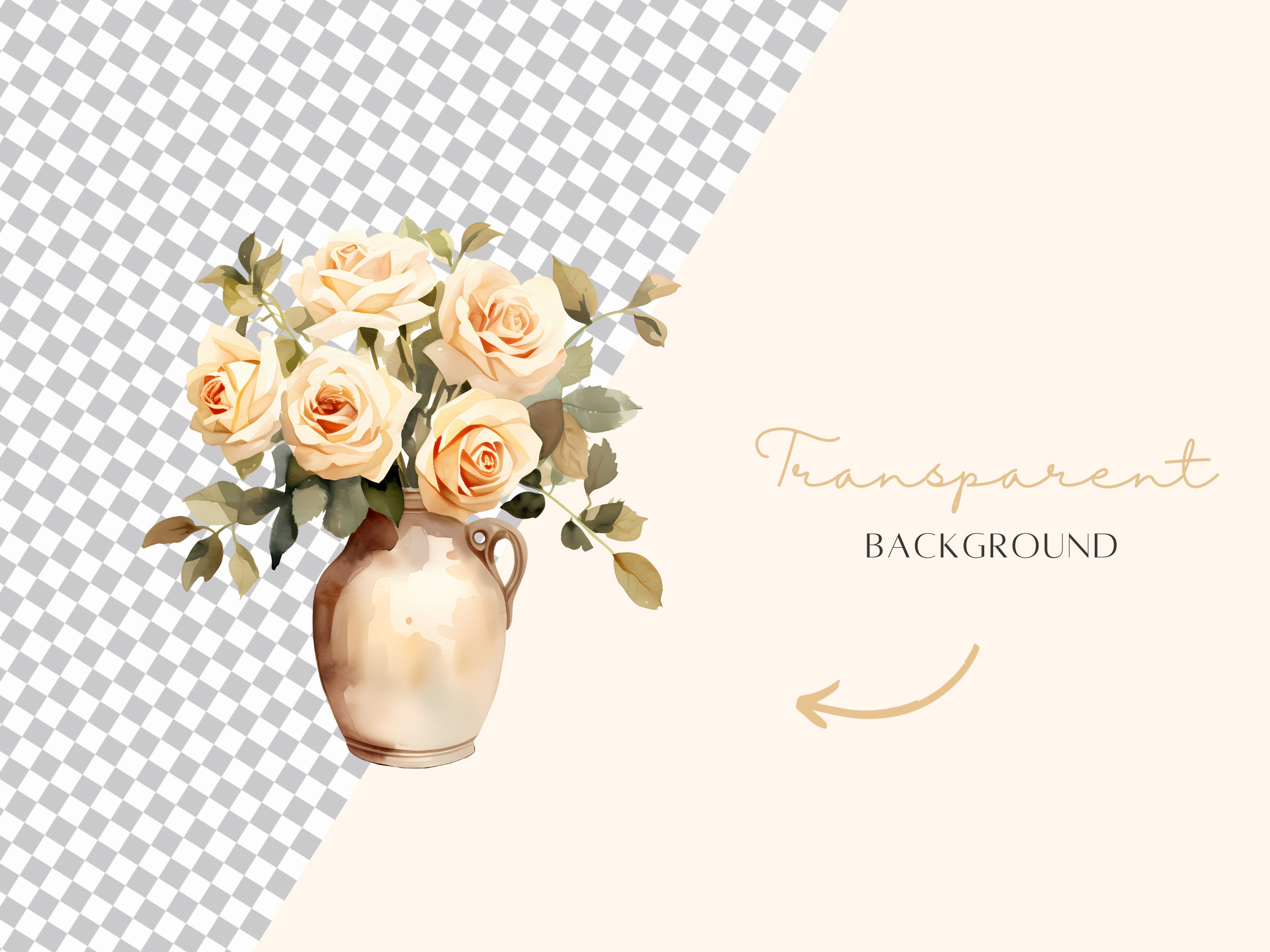 Watercolor Valentines Day Clipart Boho Valentines Day Clipart Valentine ...