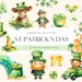 Watercolor St Patricks Day Clipart Cute Saint Patrick's Day PNG ...