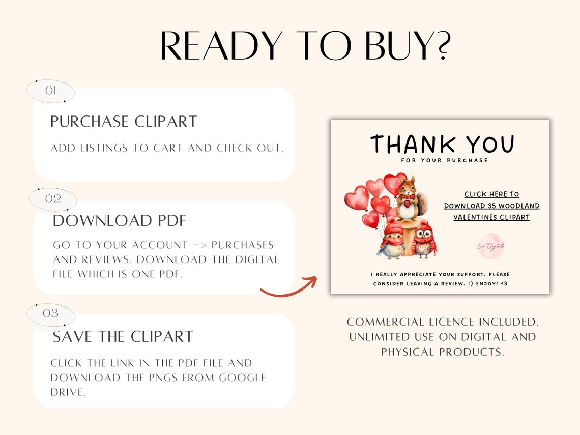 Woodland Valentines Clipart Cute Woodland Animals on Valentines Day ...