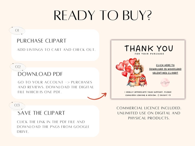 Woodland Valentines Clipart Cute Woodland Animals on Valentines Day ...