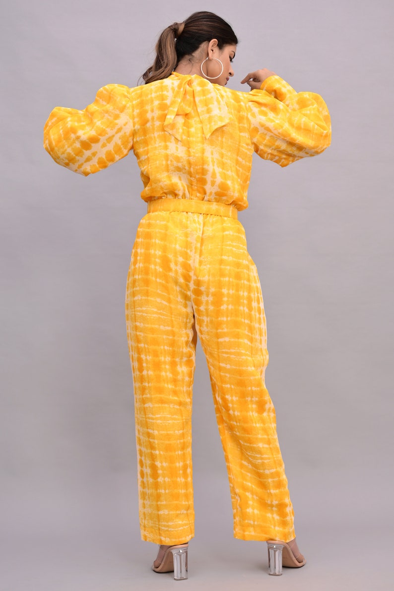 Yellow Color Designer Jumpsuit for Women - Etsy