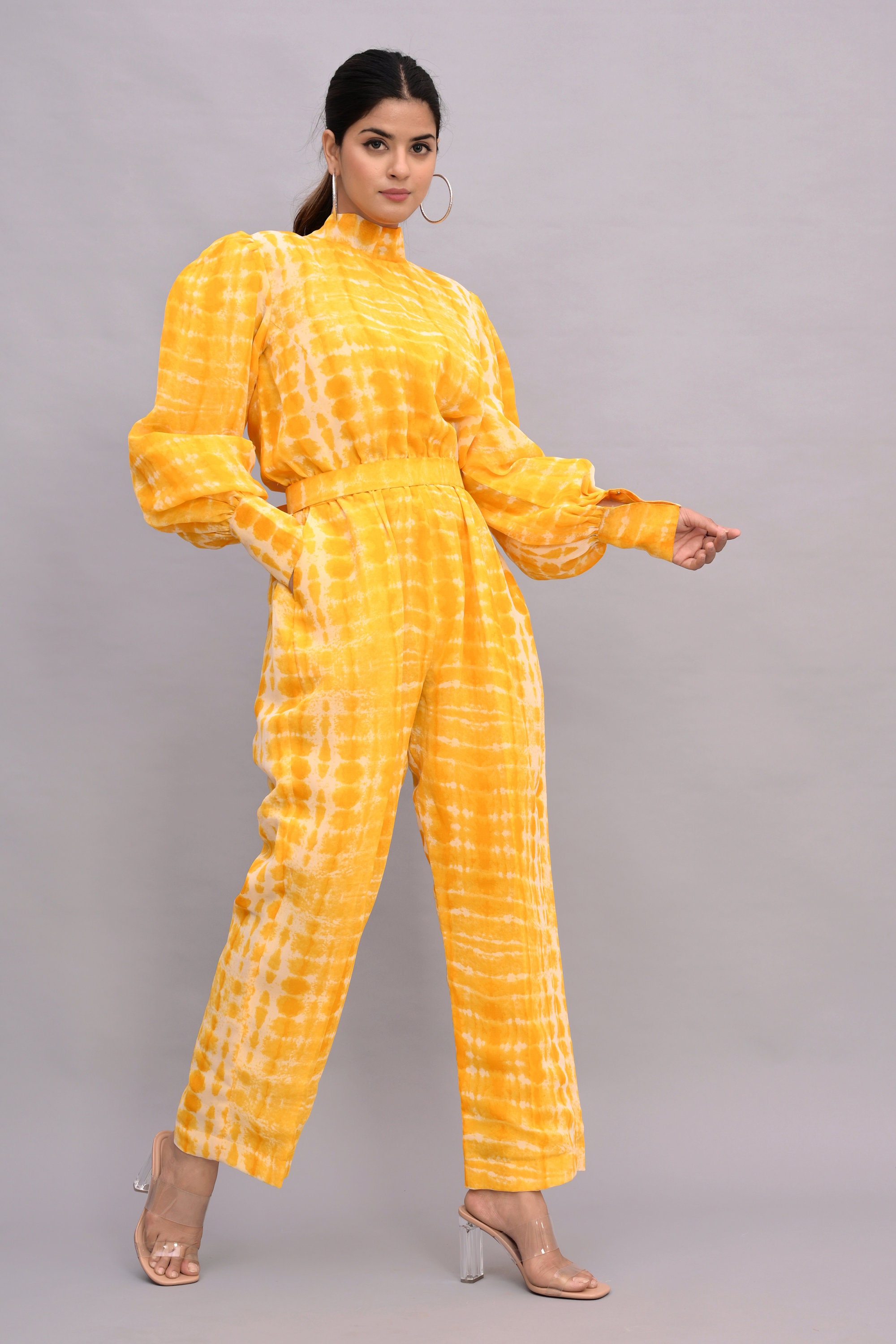 Yellow Color Designer Jumpsuit for Women - Etsy