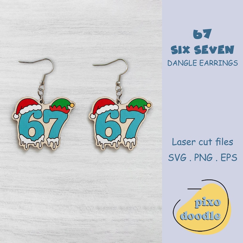 Funny Art Dangle Earrings - Etsy