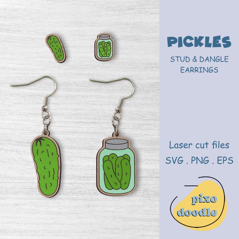 Laser Cut Earring Files - Etsy
