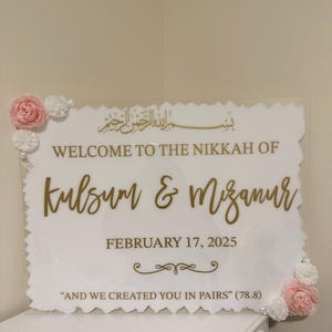 Acrylic Wedding Party Welcome Sign - Etsy