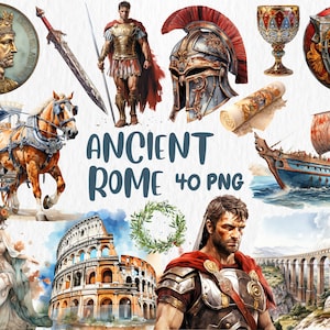 Watercolor Travel Mega Clipart Bundle | London, Paris, Rome, Venice ...