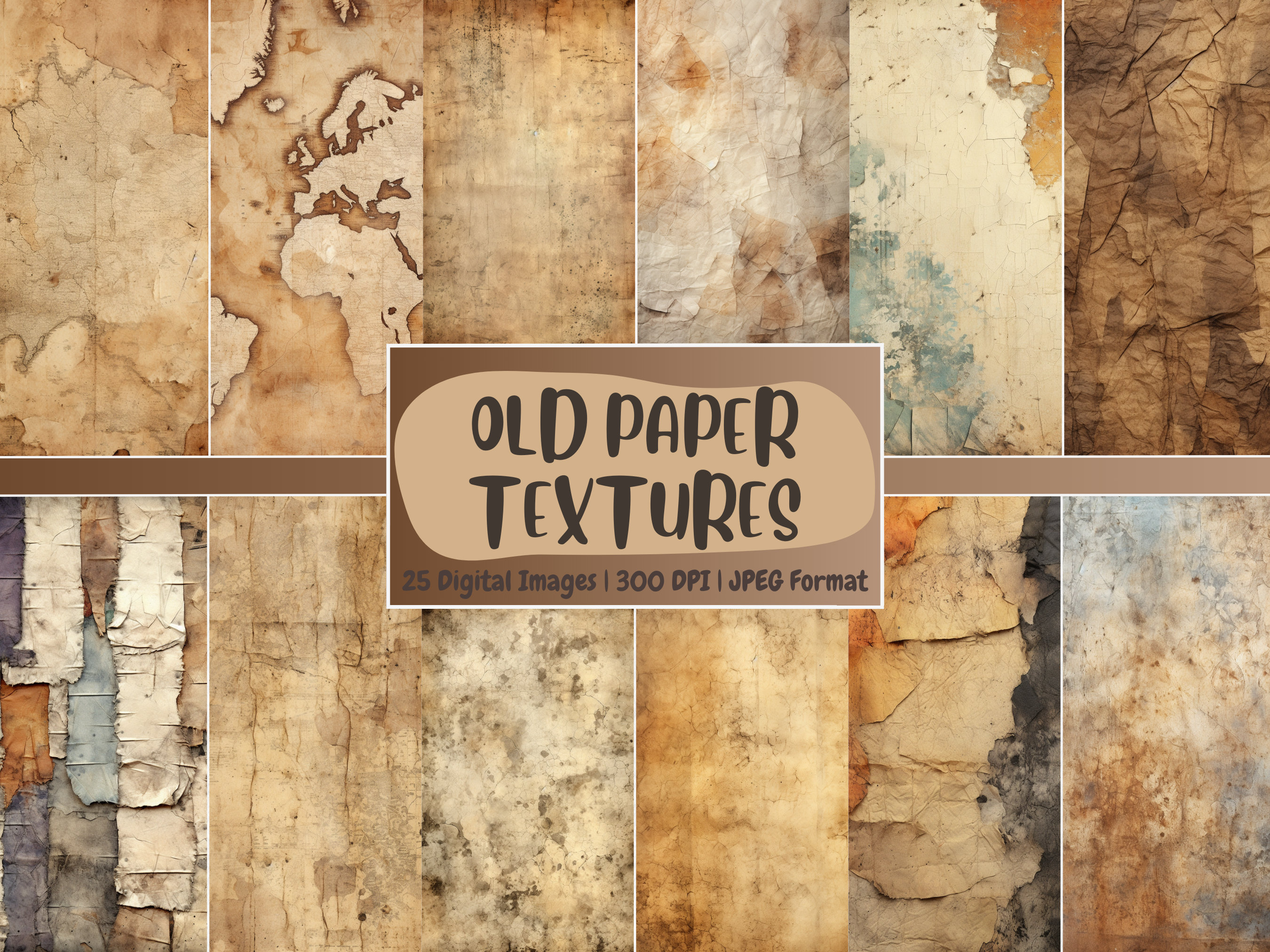 Old Paper Texture Old Paper Texture Background Afbeelding Door