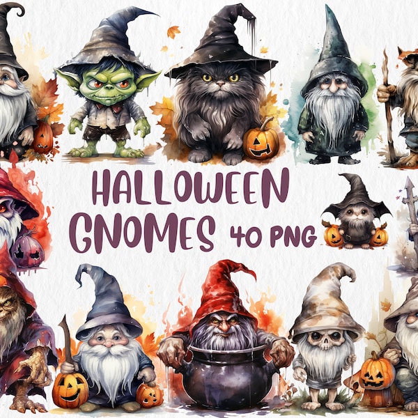 Halloween Gnome - Etsy
