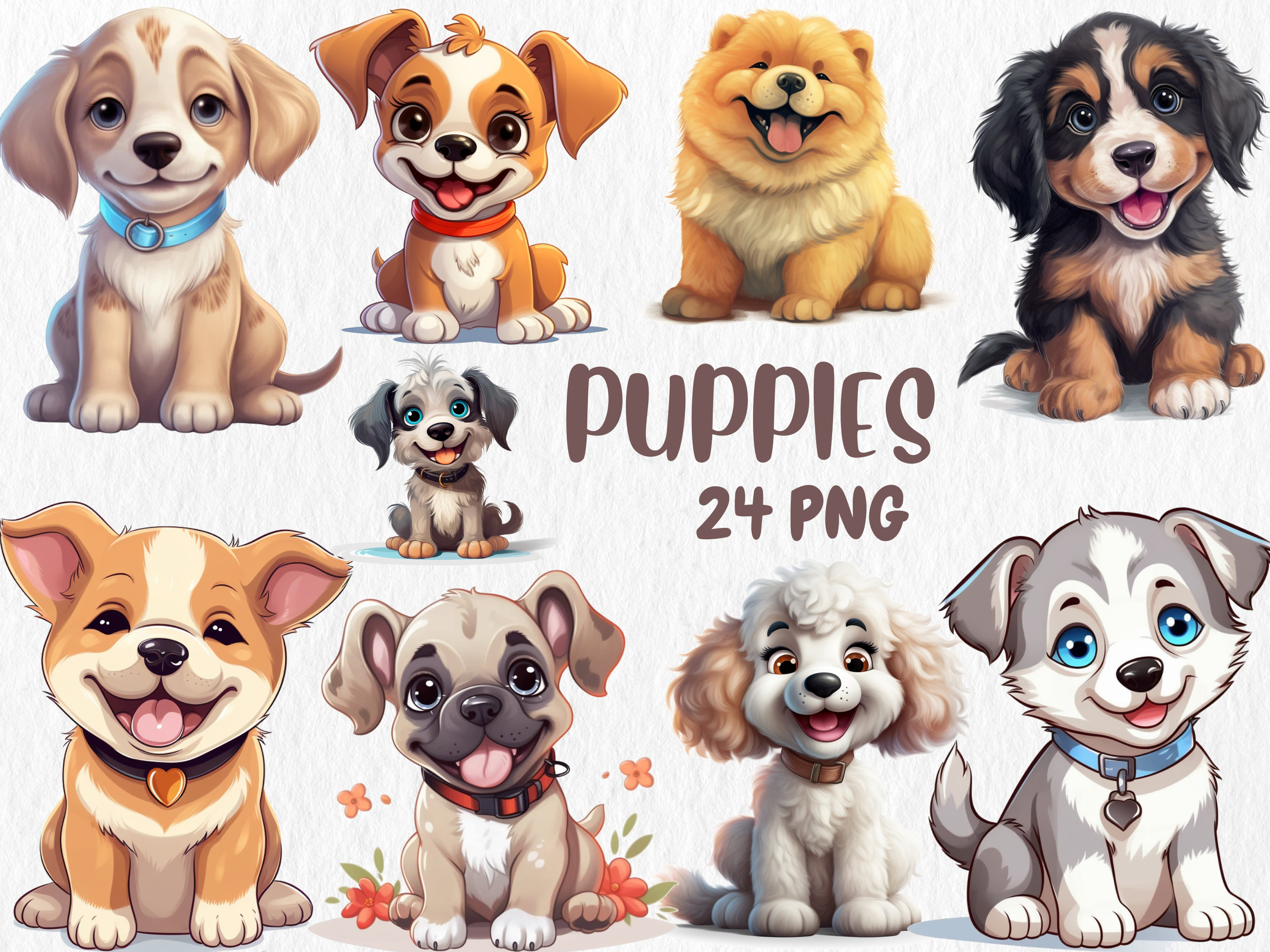 Cute Puppy Clip Art