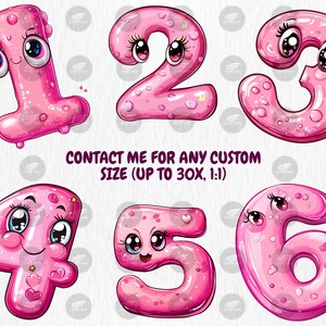 Kawaii Alphabet Clipart | Cute, Unique Font, Decorative Letters ...