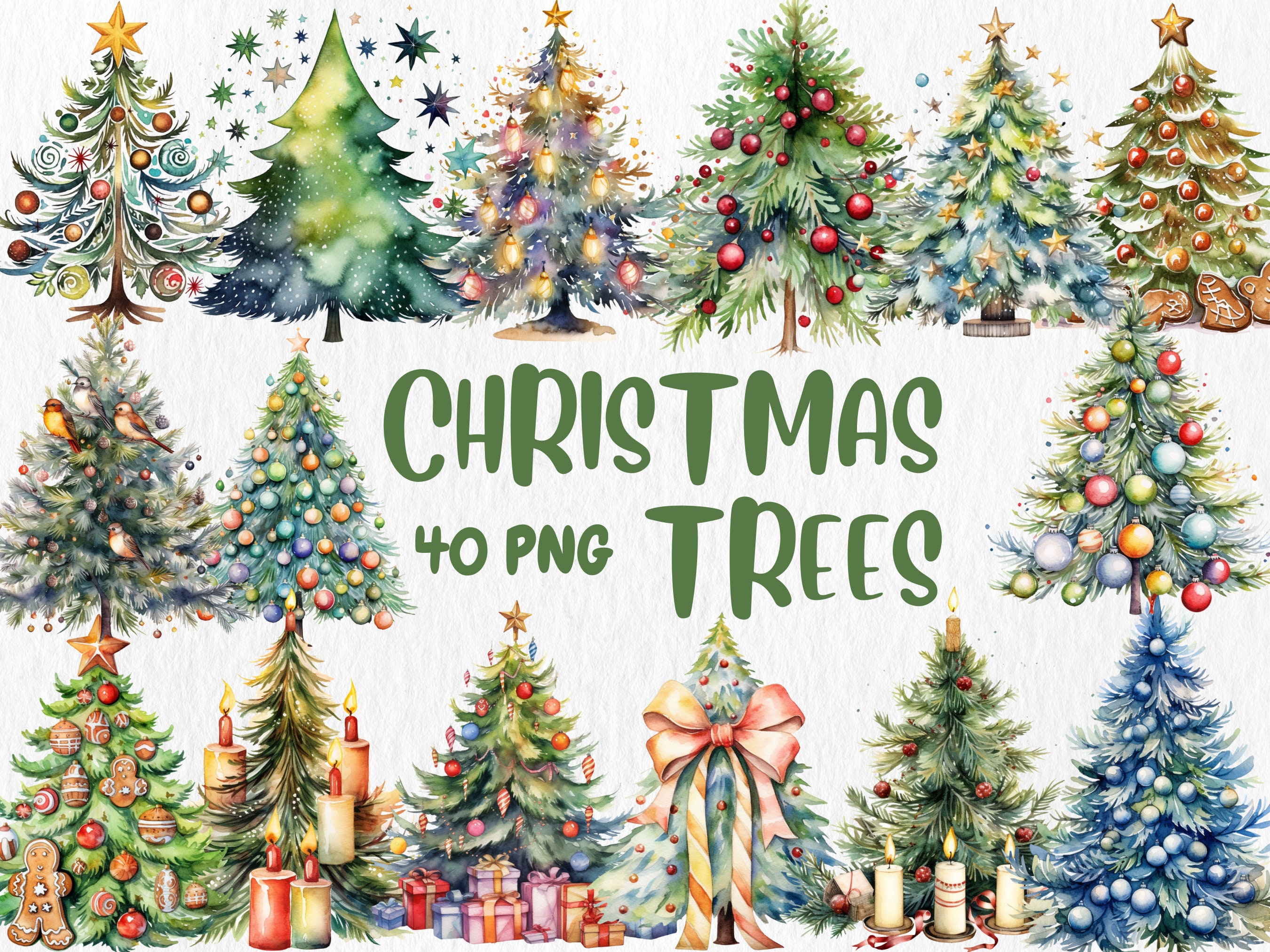 Christmas Tree Clip Art Png