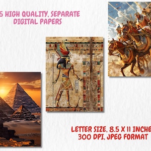 Ancient Egypt Digital Paper | Hieroglyphic Background, Ancient Egyptian ...