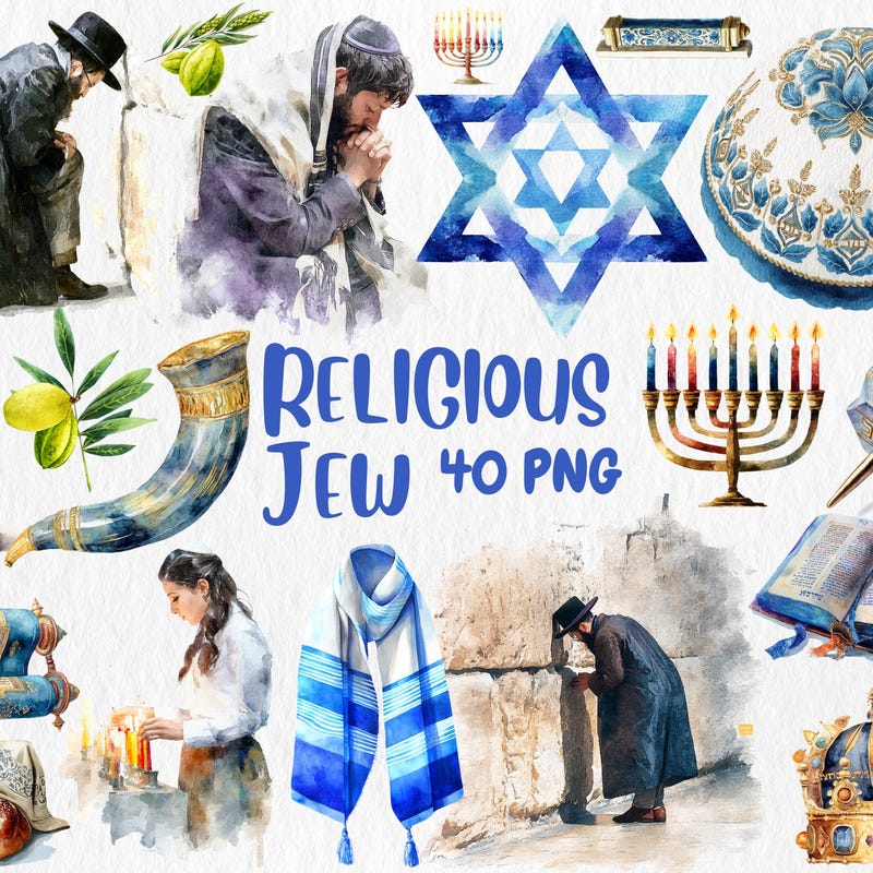 Jewish Clip Art - Etsy