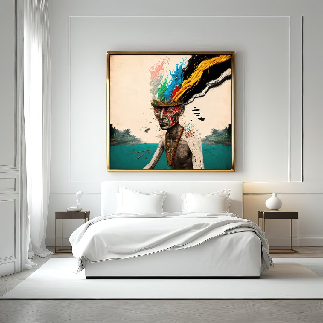 The Colors of Thought Digital Art Print Wall Art AI Generated AI Art ...