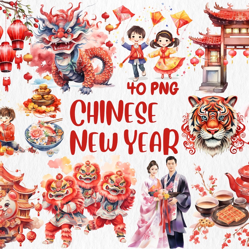 Chinese Watercolor - Etsy