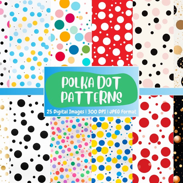 Polka Dot Pattern - Etsy