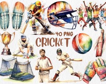Watercolor Cricket Gear, Watercolor Clipart, Instant Download - Etsy UK
