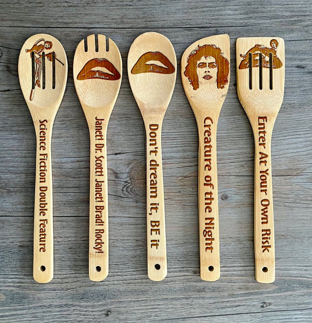 The Rockys Horror Picture Show Wooden Spoon the Rockys Horror - Etsy