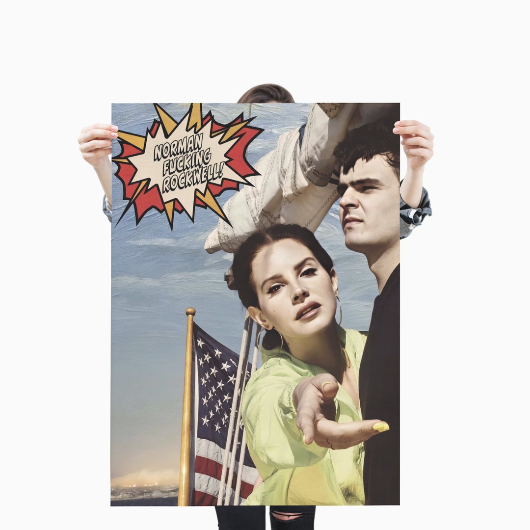 Lana Del Rey Norman FING Rodwell / Premium Matte Vertical Poster - Etsy