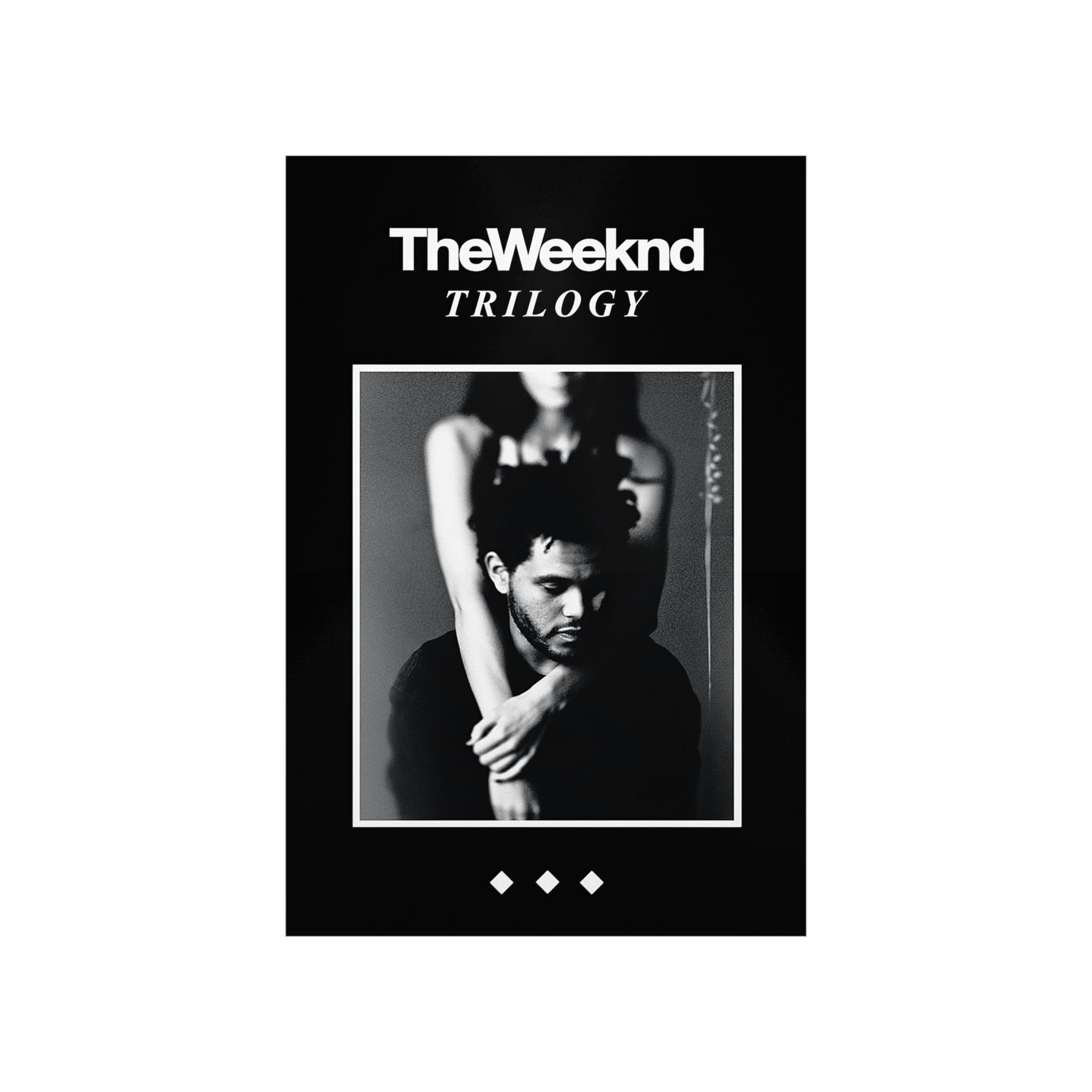 Weeknds Trilogy Poster Weeknd The Weekend Poster Music venduto da Six ...