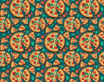 Stained Glass Pizza Pattern - Etsy