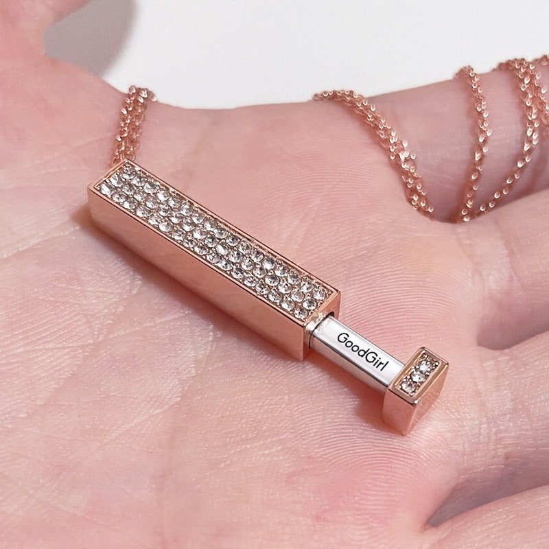 Message Necklace - Etsy