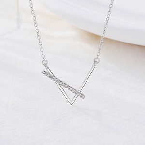 Good Girl Necklace Discreet Day Collar, Custom Engraved Hidden Message ...