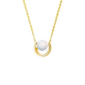 Good Girl Discreet Day Collar, Dainty O Ring Engraved Necklace With ...