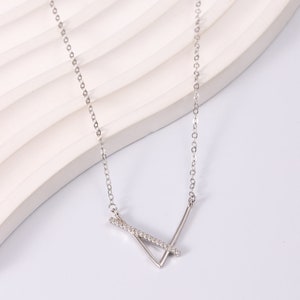 Good Girl Necklace Discreet Day Collar, Custom Engraved Hidden Message ...