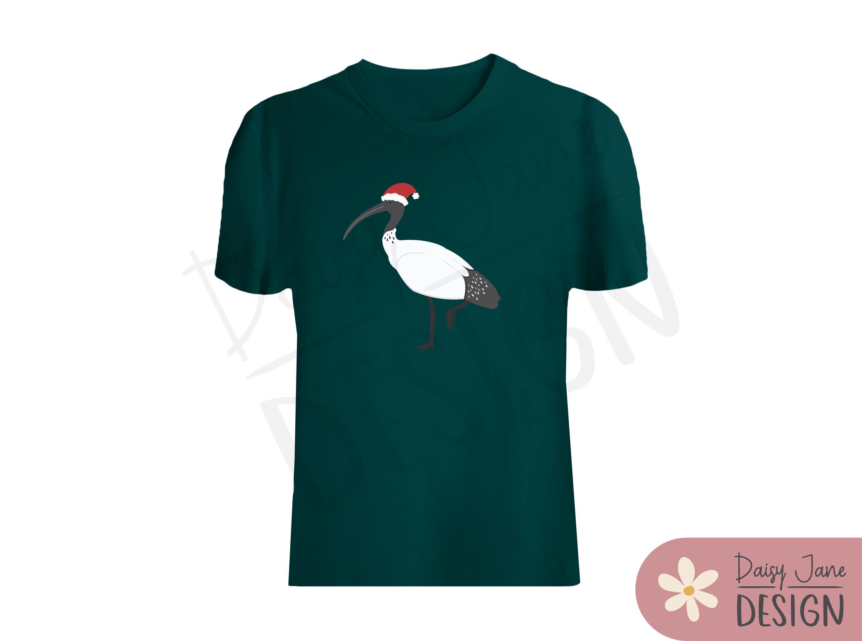 Aussie Christmas Clipart Aussie Santa Xmas Ibis PNG & SVG Files - Etsy
