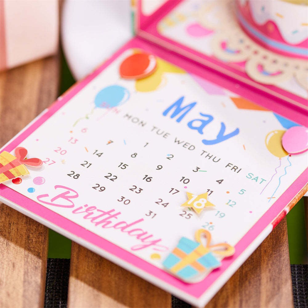 Custom Birthday Exploding Box Personalized Surprise Gift With Photo ...