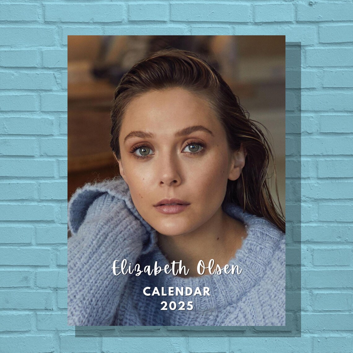 Elizabeth Olsen 2025 Calendar - Etsy Australia