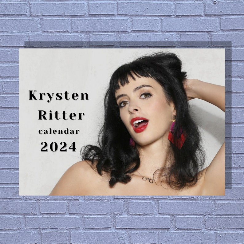 Krysten Ritter 2024 Calendar - Etsy