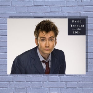 David Tennant 2024 Calendar - Etsy