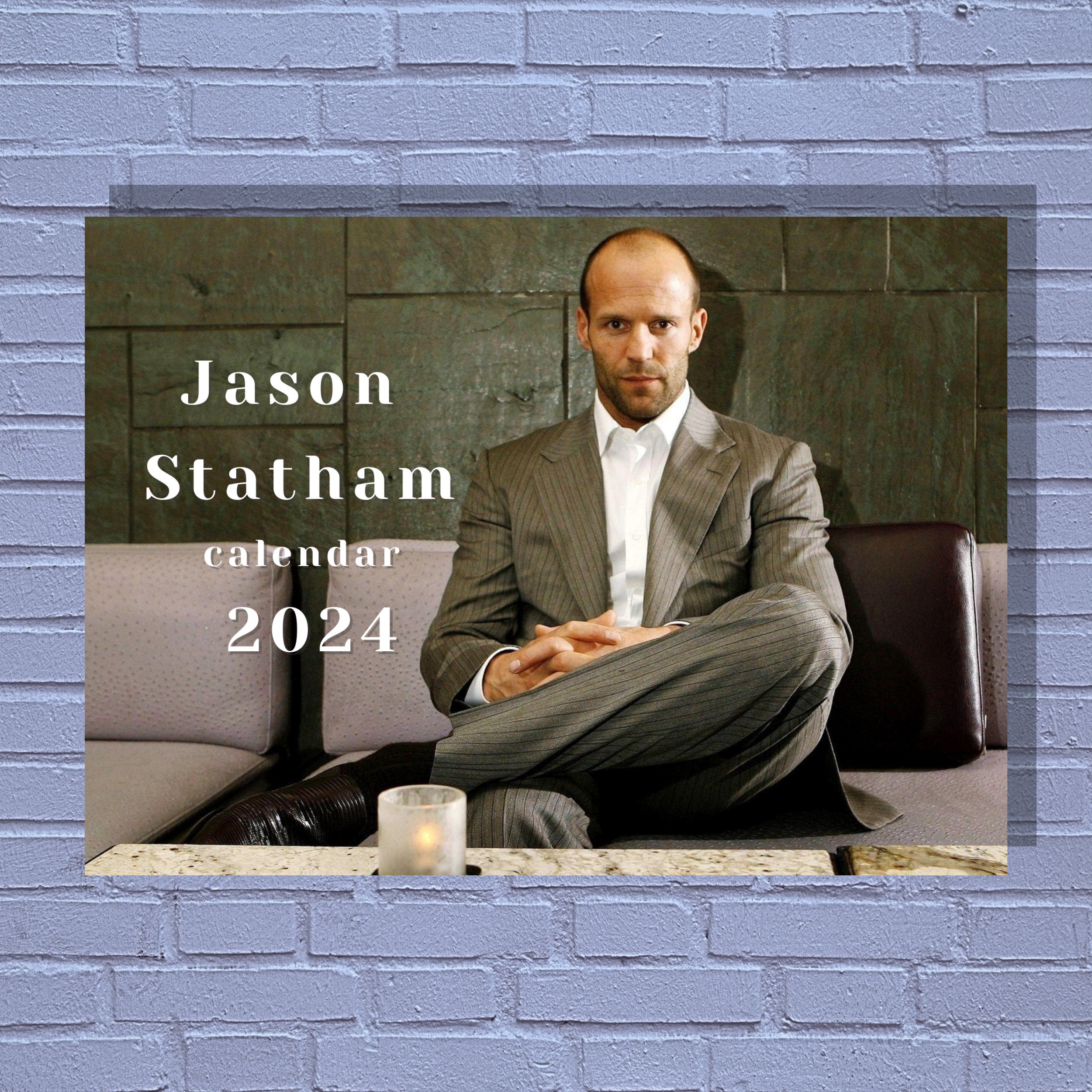 Jason Statham 2024 Calendar - Etsy