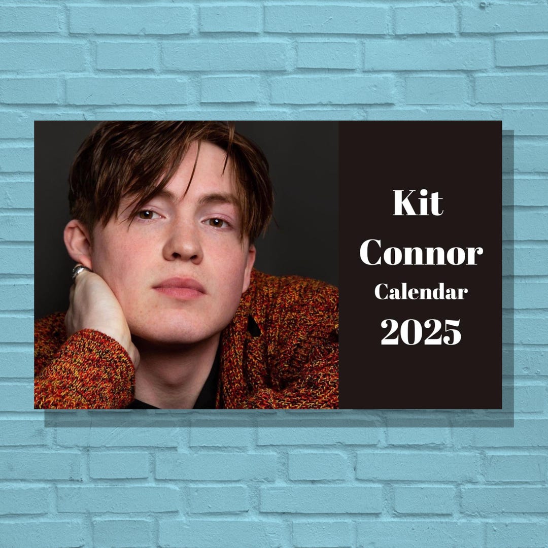 Kit Connor 2025 Calendar - Etsy
